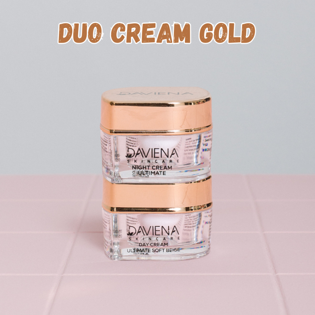 Jual DUO CREAM GOLD SERIES | NIGHT CREAM DAN DAY CREAM | DAVIENA ...