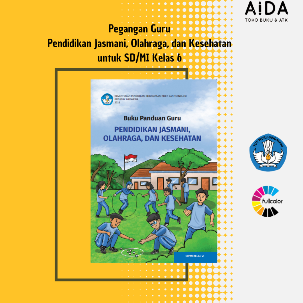 Jual Buku PANDUAN GURU Kurikulum Merdeka SD PENJAS Kelas 6 - Pendidikan Jasmani Olahraga dan ...