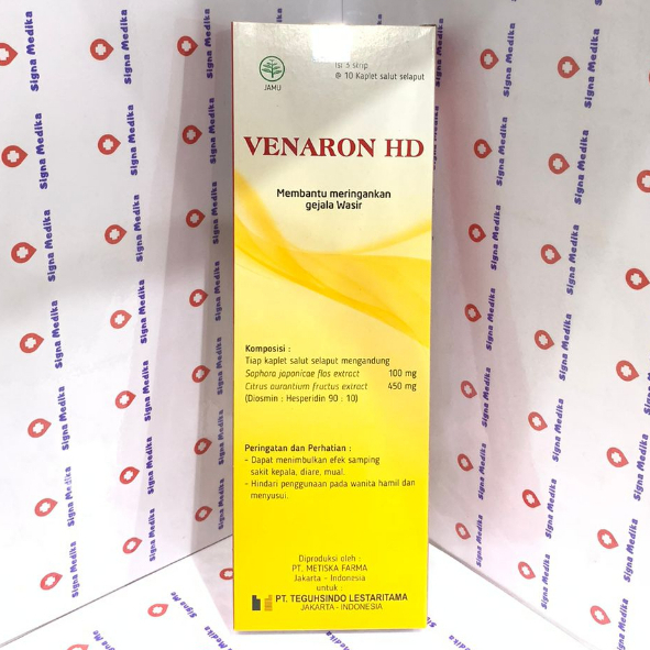 Jual Venaron HD Box Isi 3 Strip @10 Kaplet - Obat Wasir | Shopee Indonesia