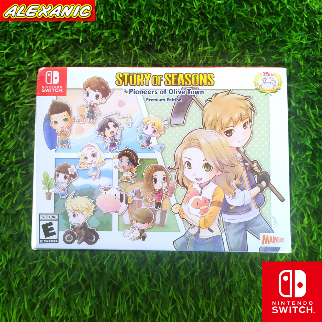 Jual STORY OF SEASON PIONEERS OF OLIVE TOWN Premium Edition Nintendo ...