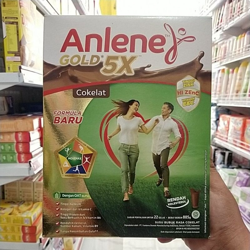 Jual ANLENE GOLD Cokelat 885g | Shopee Indonesia