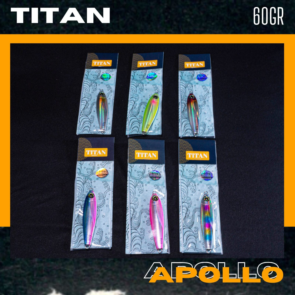 Jual TITAN APOLLO METAL JIG 60G | Shopee Indonesia