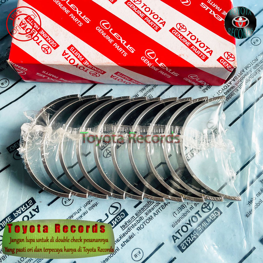 Jual Metal Duduk 0.25 Set Innova, Fortuner, Hilux, Hiace Original ...