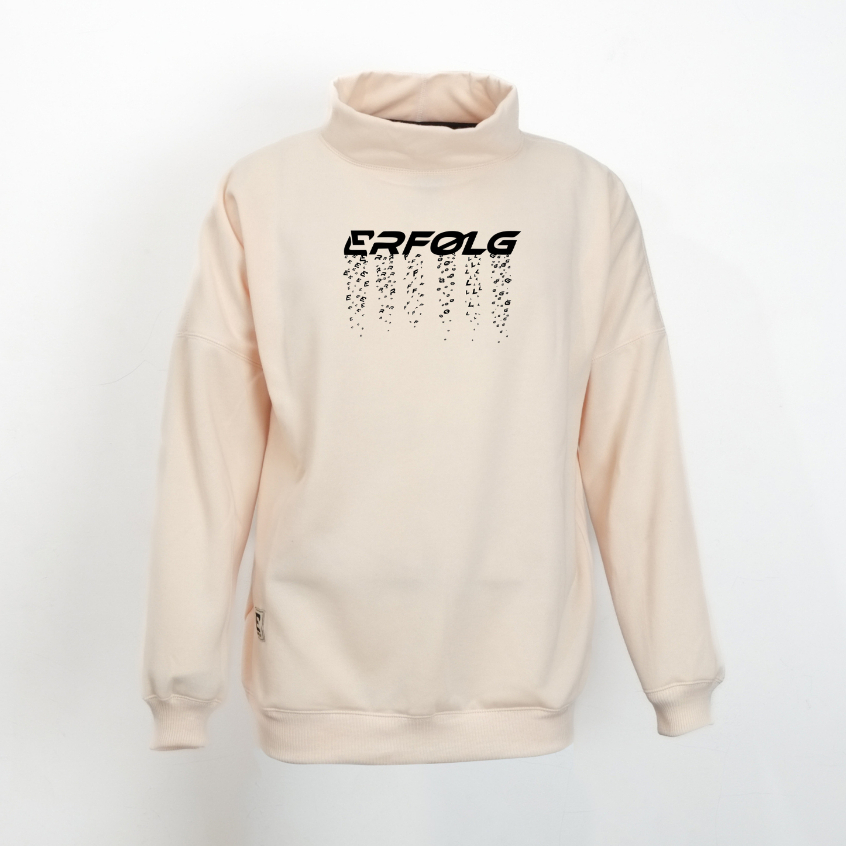 Jual EFOLG Turtleneck Hitam Original Sweater Katun Fleece Tebal 280S ...