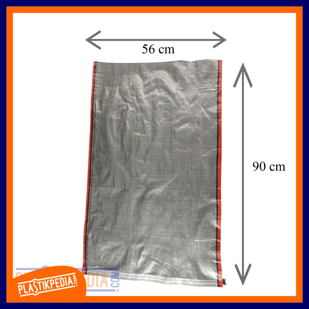 Jual Karung Beras Transparan 50Kg Ukuran 56x90 cm (Isi 25 lembar ...