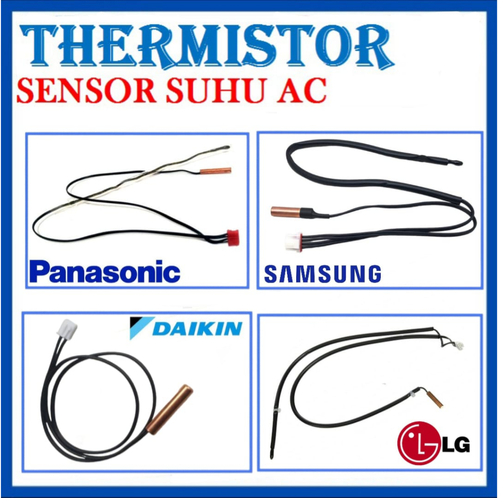 Jual Thermistor AC Daikin Panasonic Samsung LG Termistor Sensor Suhu ...