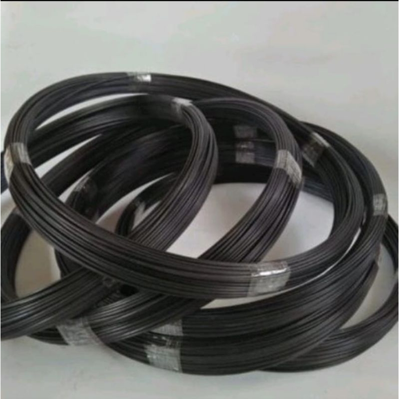 Jual Jeruji fiber ukuran 1,5 mm panjang 100 meter hitam glossy dan ...