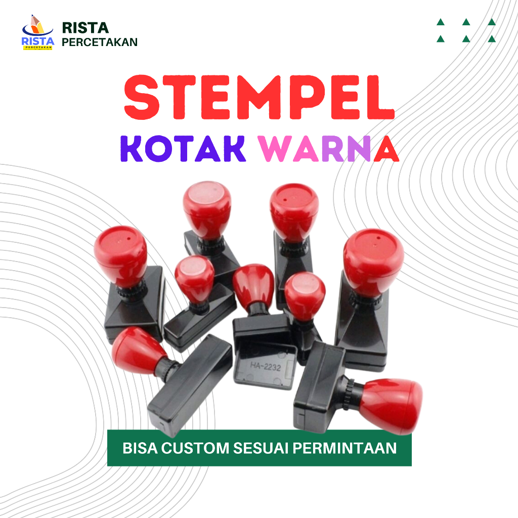 Jual Stempel Kotak Flash Setempel Murah Bisa Custom Stample ...