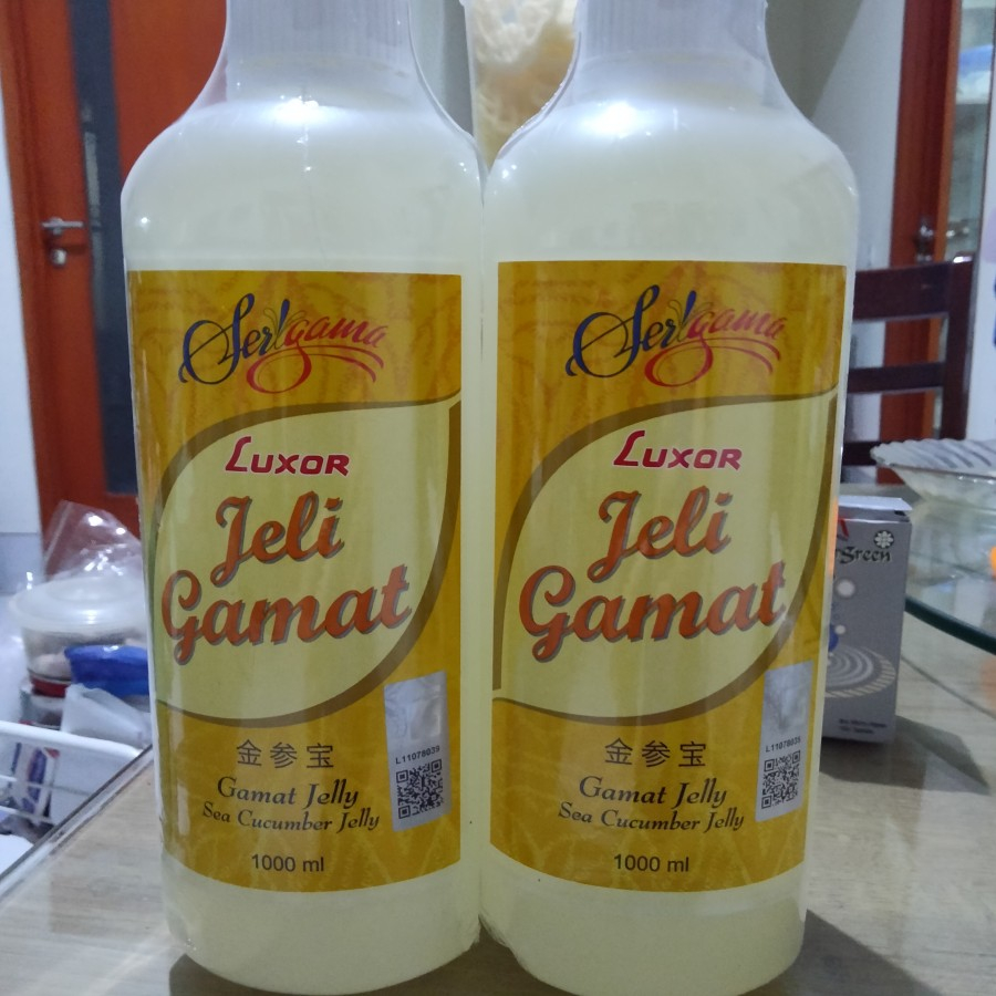 Jual luxor jeli gamat 1000 ml original teripang laut herbal | Shopee ...