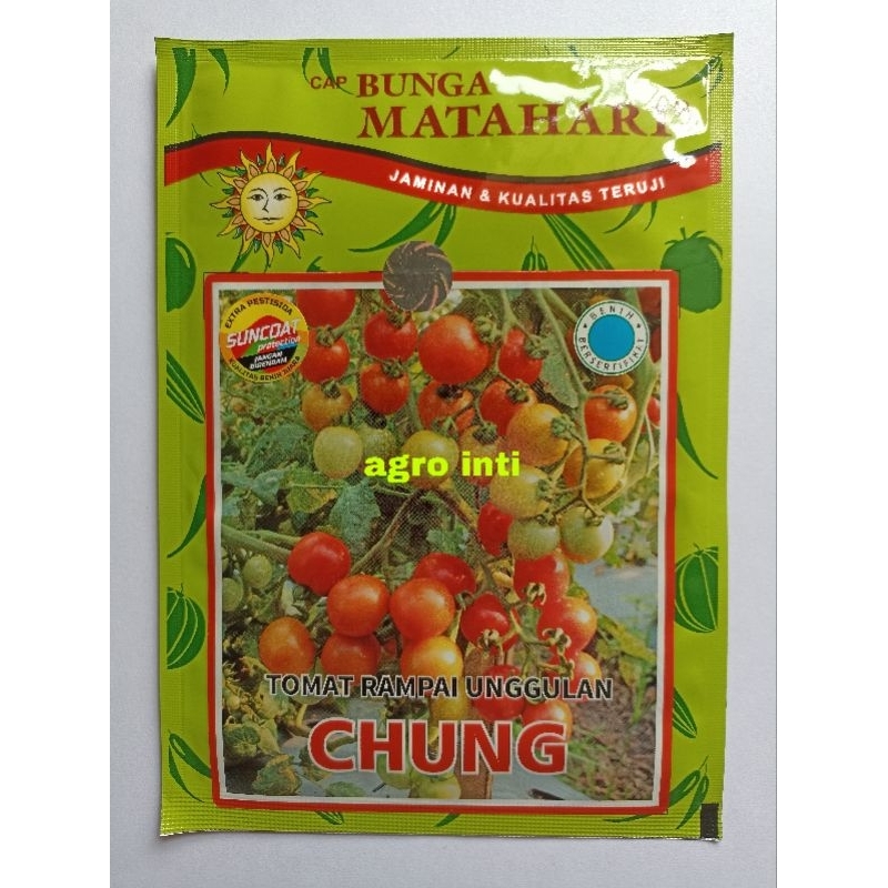Jual Benih tomat rampai CHUNG isi 10gr cap Bunga Matahari | Shopee ...