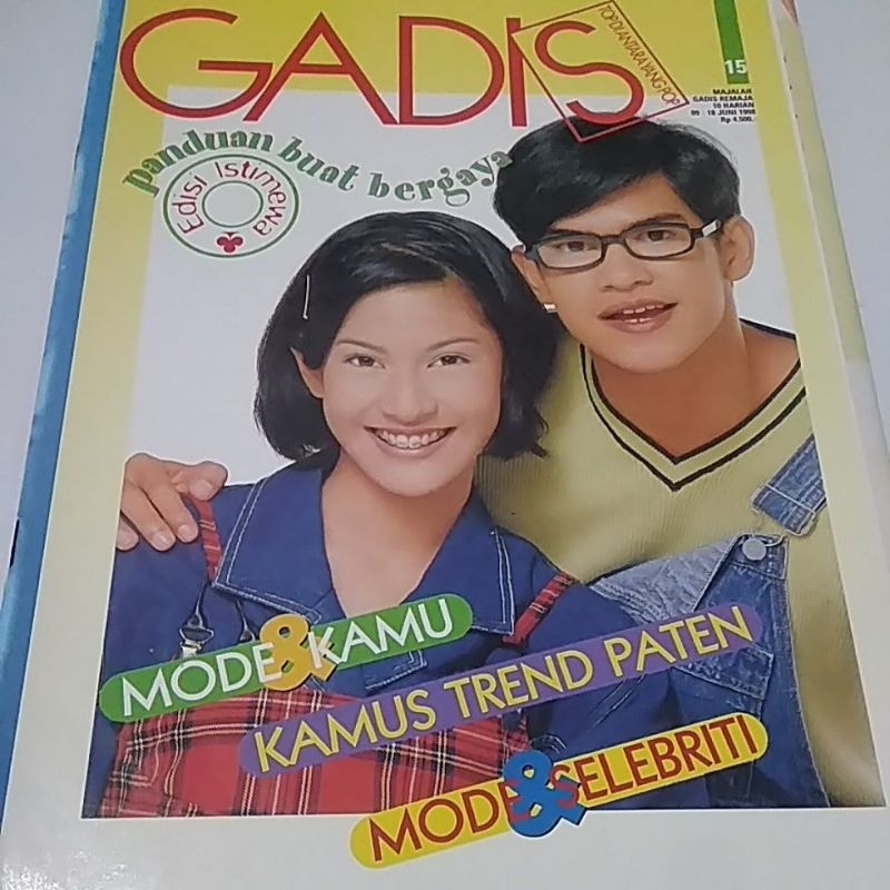 Jual Majalah Gadis Edisi Istimewa Tahun 1998 Cover Dian Satrowardoyo | Shopee Indonesia