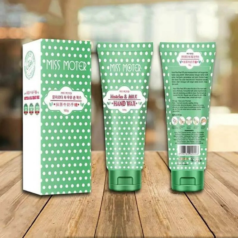 Jual Miss Moter Matcha & Milk Hand Wax Kemasan tube/Miss Moter Hand ...