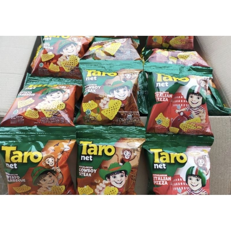 Jual Taro Net 8gram Renteng Renceng isi 10pcs | Shopee Indonesia
