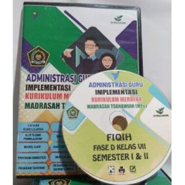 Jual CD MODUL AJAR FIQIH MADRASAH IBTIDAIYAH ( MI ) FASE A & B KELAS I & IV SEMESTER I & II ...