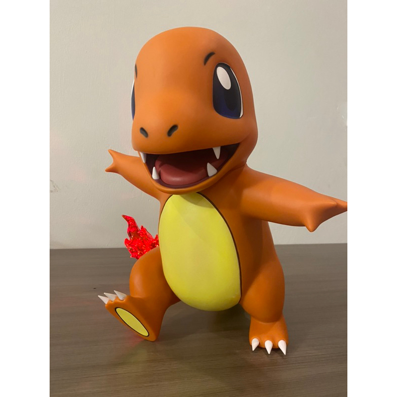Jual Statue Charmender LIFE Size Led light Pokemon PVC FIGURE GIAnt ...