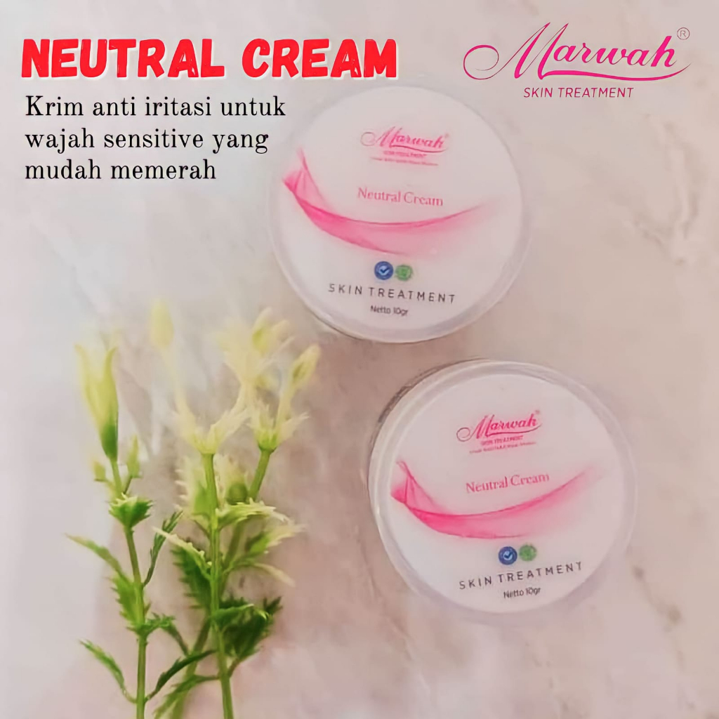 Jual Neutral cream marwah skincare krim anti iritasi buat kulit ...
