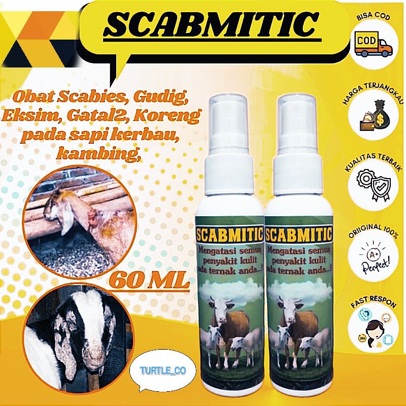 Jual Obat Scabies Gudik Ternak Kambing | Shopee Indonesia