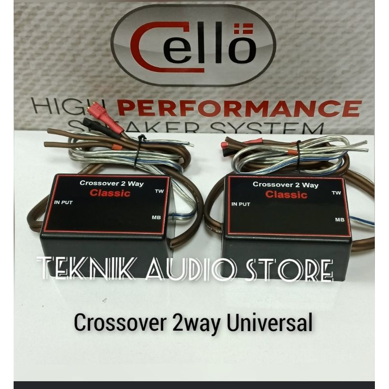 Jual Crossover Pasif 2way Universal Classic | Shopee Indonesia