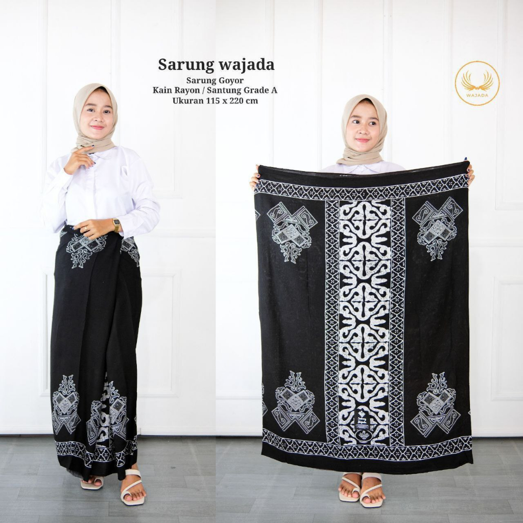 Jual SARUNG SANTRIWATI MOTIF BATIK TERBARU MERK WAJADA TERLARIS 2022 ...