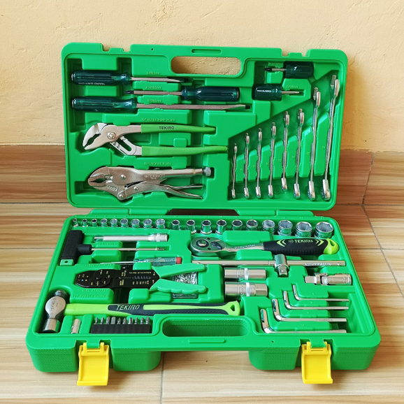 Jual TEKIRO MEKANIK TOOLS PLASTIK 100 PCS / TOOLKIT / TOOLS - ALAT ...