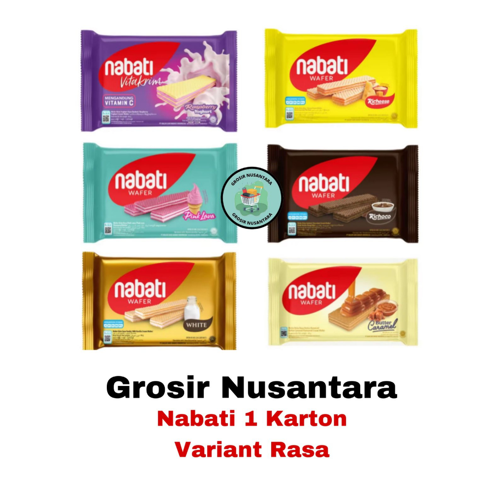 Jual 1 DUS - NABATI VARIAN RASA (PACKING BUBBLE) | Shopee Indonesia