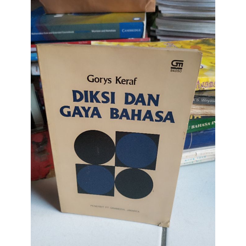 Jual BUKU ORIGINAL - DIKSI DAN GAYA BAHASA | Shopee Indonesia