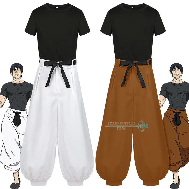Jual Fushiguro Toji Cosplay Anime Jujutsu Kaisen Cosplay Costume Short ...