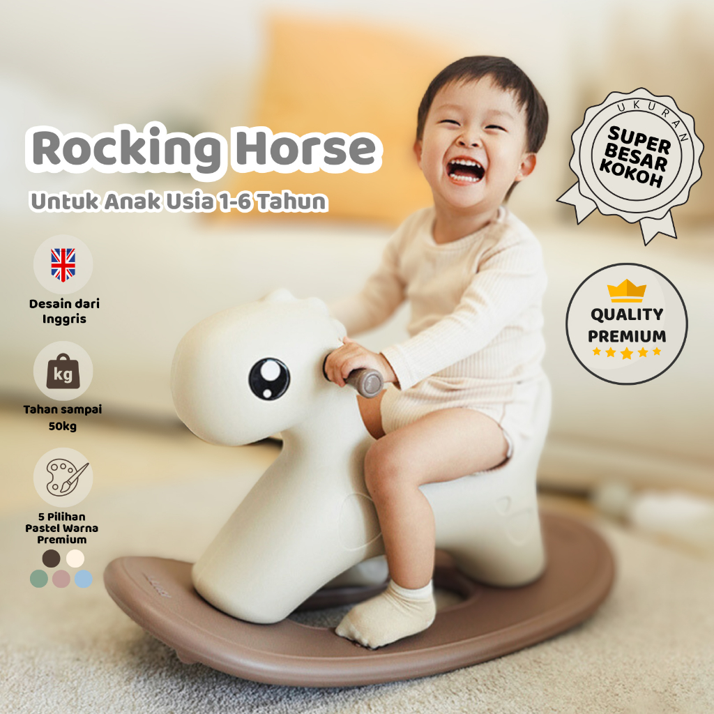 Jual Parklon Mainan Kuda Kudaan Anak Rocking Horse Jungkat Jungkit | Shopee Indonesia