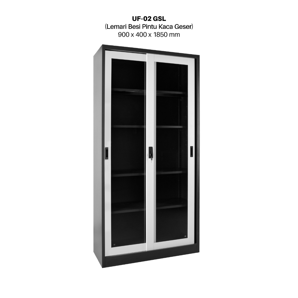 Jual Lemari Arsip Besi Lemari File Besi UNO UF02 GSL Molek Furniture ...