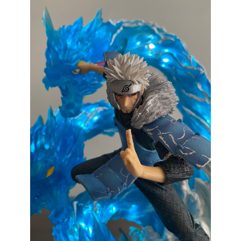 Jual Statue Tobirama Senju Aura LED light PVC Figure Naruto Shippuden ...