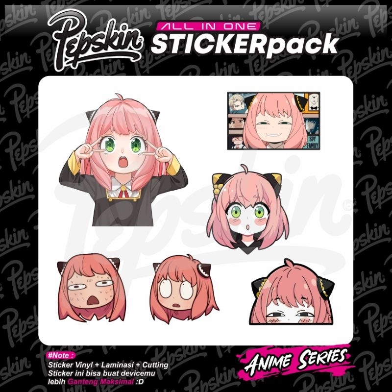Jual Sticker Pack All in one Anya | Shopee Indonesia