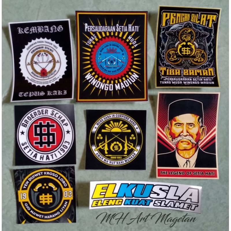 Jual Sticker PSHW TM_Paket 8 pcs | Shopee Indonesia
