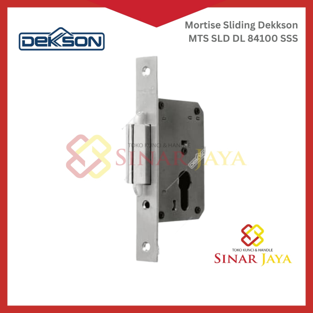 Jual Mortise Lock Lockcase Sliding Dekkson MTS SLD DL 84100 SSS dan MTS ...