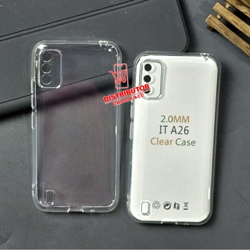 Jual CASE BENING ITEL A27 CASE CLEAR HD 2.0MM CH-1 | Shopee Indonesia