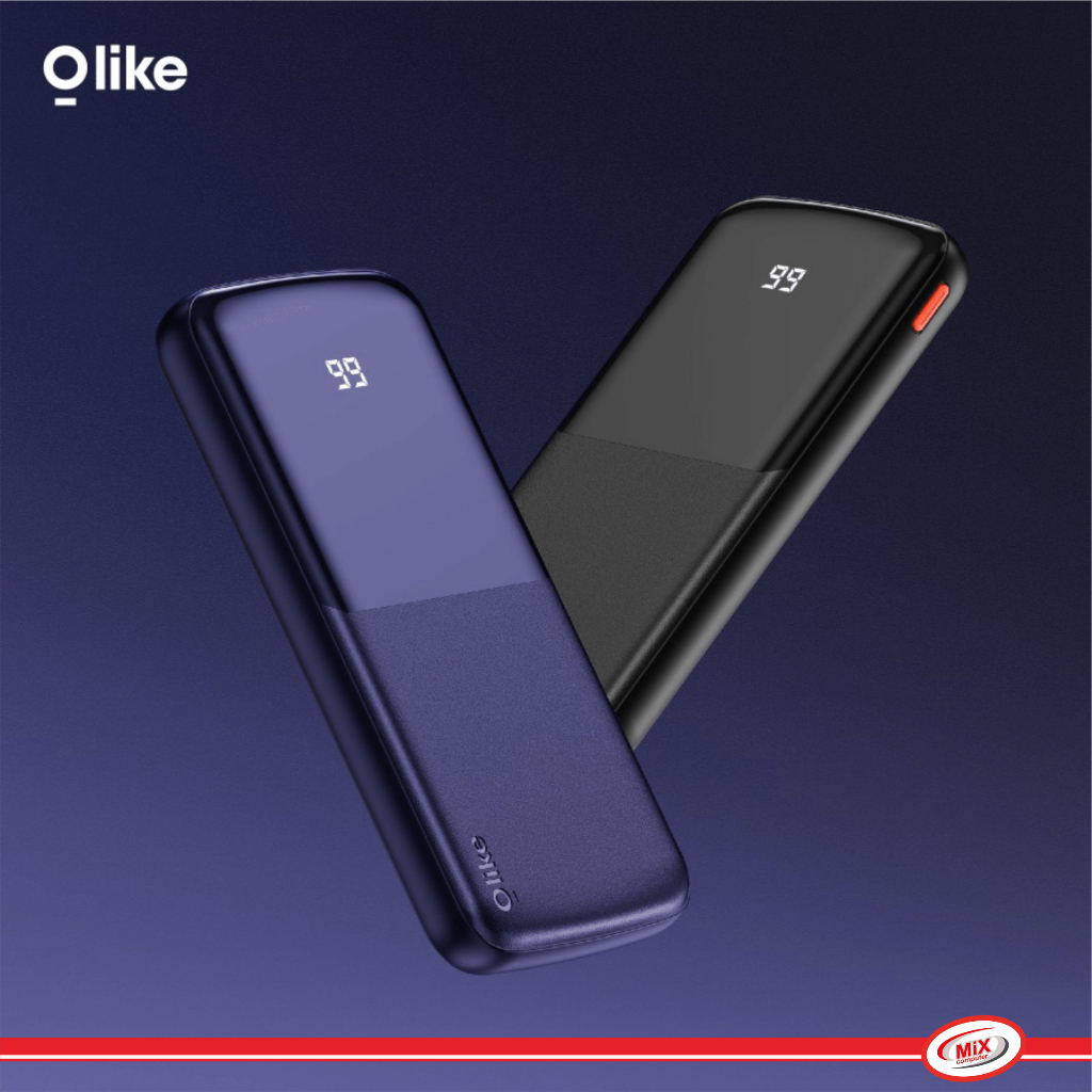 Jual OLIKE POWERBANK 10000MAH 12W DUAL OUTPUT USB TYPE-C DISPLAY P101S ...