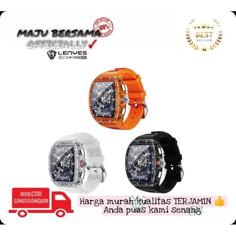 Jual MB - Lenyes LW-331 1.86" Smartwatch Waterproof IP67 Sport Heart Rate Blood / Lenyes LW 331 ...