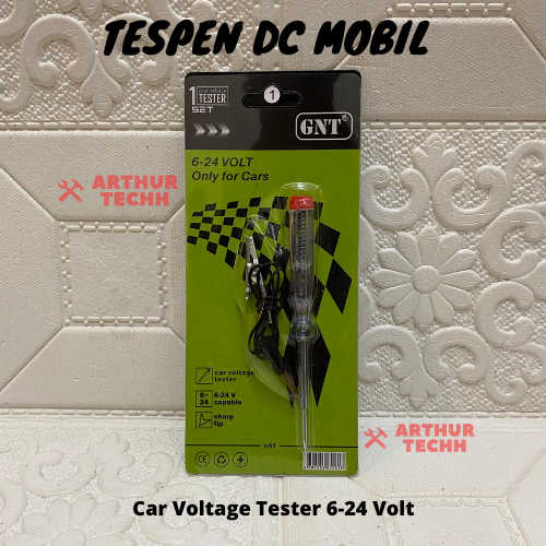 Jual Tespen DC 6 - 24 Volt Test Pen Kabel GNT | Auto Voltage Tester Tes ...