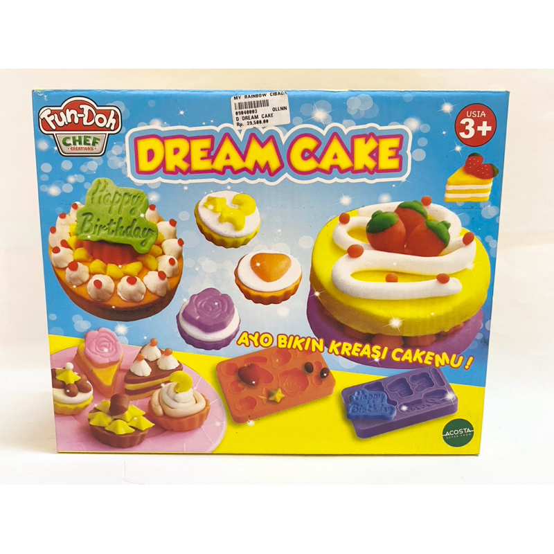 Jual Mainan Fun-Doh Seri Dream Cake / FunDoh / Malam / Clay (09040003 ...