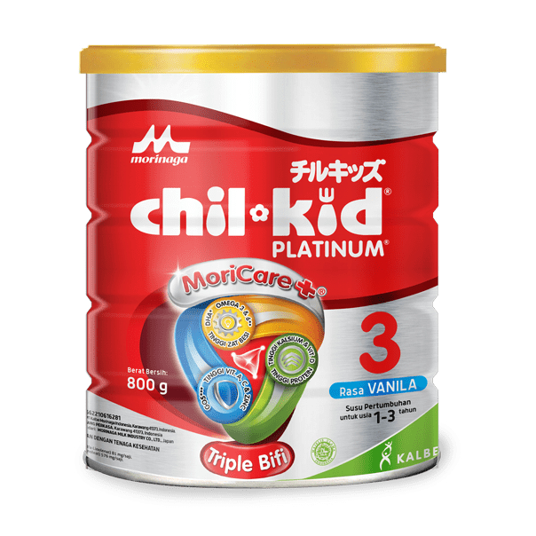 Jual CHIL KID PLATINUM 3 VANILLA 800GR (1-3tahun) | Shopee Indonesia