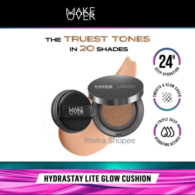 Jual Make Over Hydrastay Lite Glow Cushion / MakeOver Cusion | Shopee ...