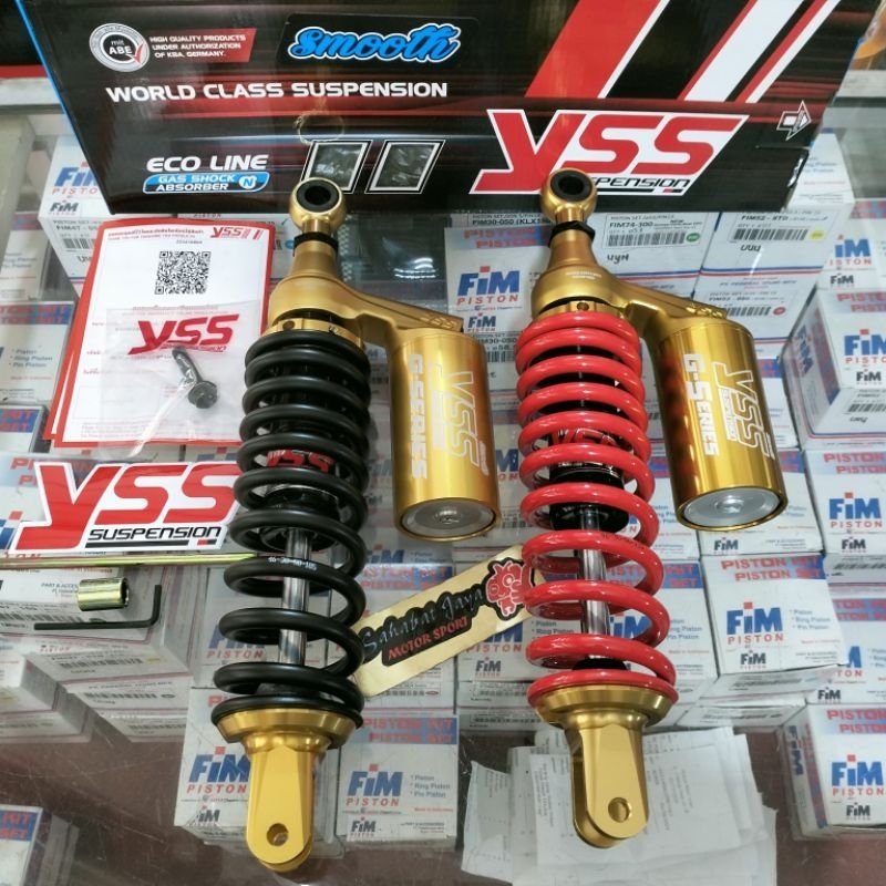 Jual Shock Tabung YSS GOLD G-SERIES G-PLUS 330MM VARIO 150 VARIO 125 SCOOPY FI BEAT FI VARIO 110 ...