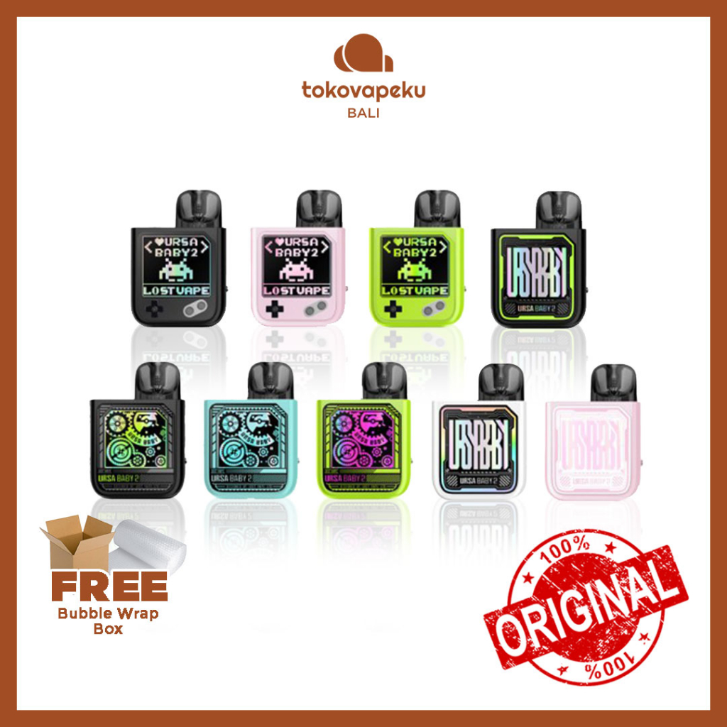 Jual URSA BABY 2 POD KIT 900MAH POD URSA BABY 2.5ML by LOSTVAPE ...