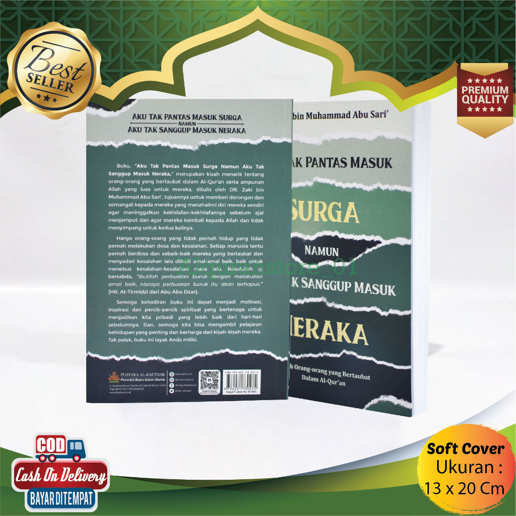 Jual Aku Tak Pantas Masuk Surga Namun Tak Sanggup Masuk Neraka Soft ...