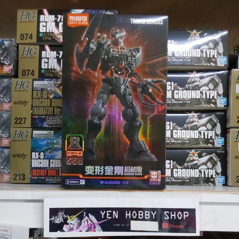 Jual GUNDAM TRANSFORMERS SCOURGE 88579 [ORIGINAL HASBRO] | Shopee Indonesia