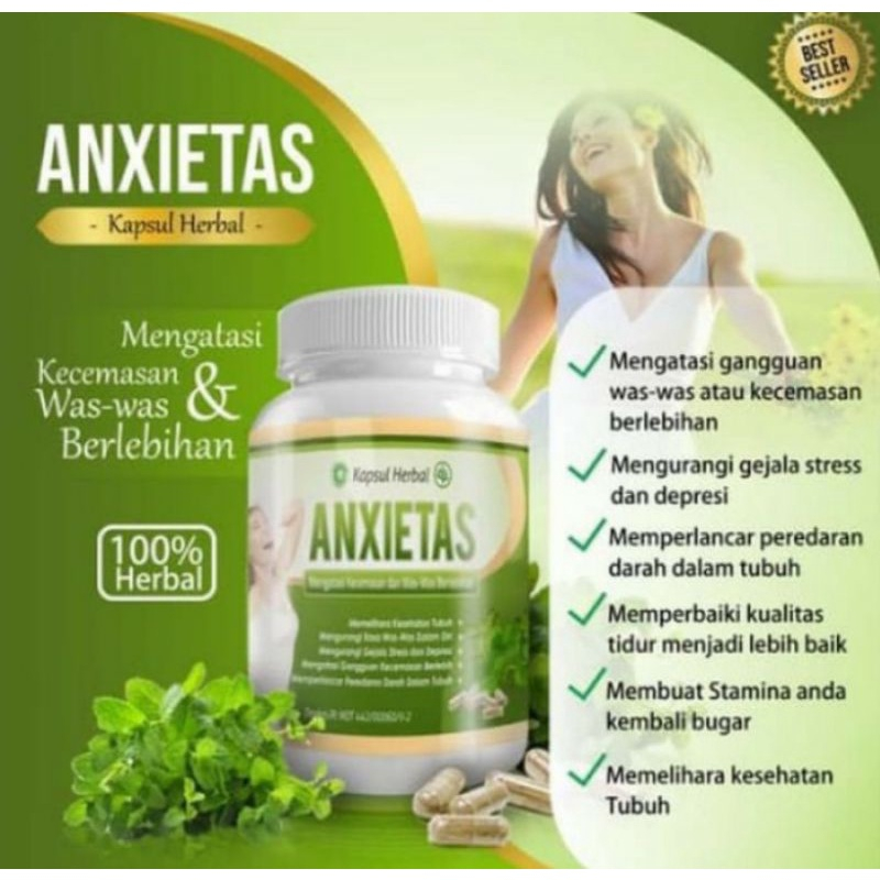 Jual Anxietas - Obat Herbal Atasi Stress Depresi Gangguan Kecemasan-Was ...
