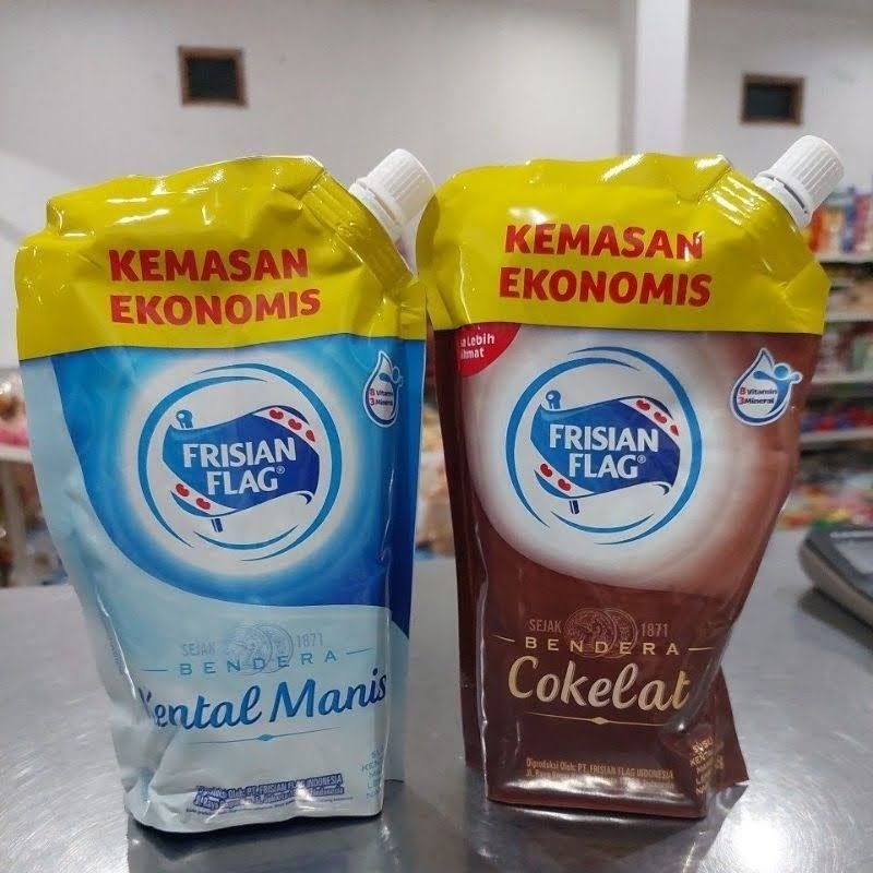 Jual Frisian Flag Susu Kental Manis SKM Pouch 545gr | Shopee Indonesia