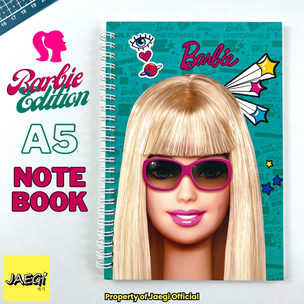 Jual JAEGi - Note Book A5 Ring Aesthetic Barbie Edition Premium 15 x 21 ...