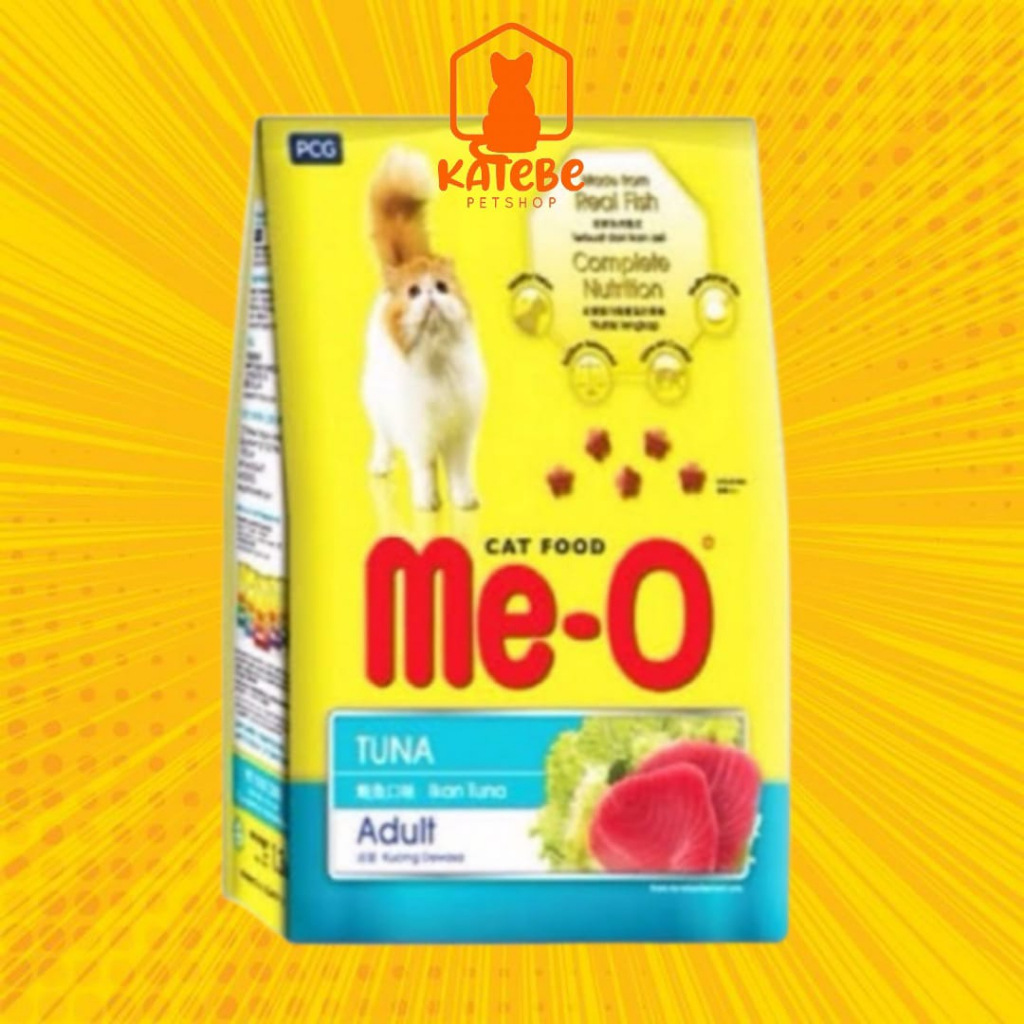Jual MeO Adult Cat Food Makanan Kucing Salmon Tuna 1,2 kg | Shopee ...