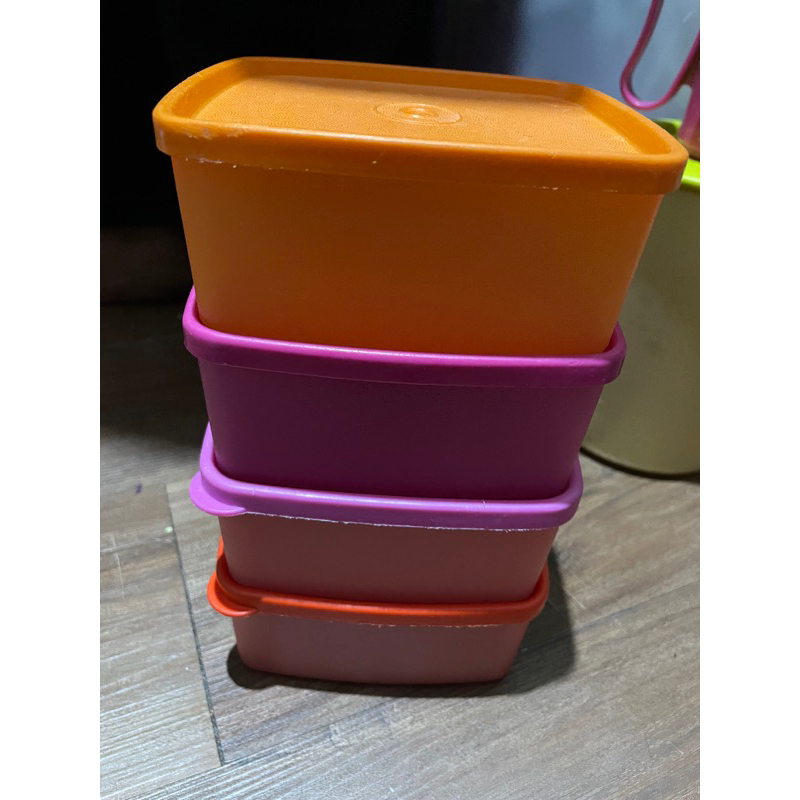 Jual tupperware medium square 400ml | Shopee Indonesia