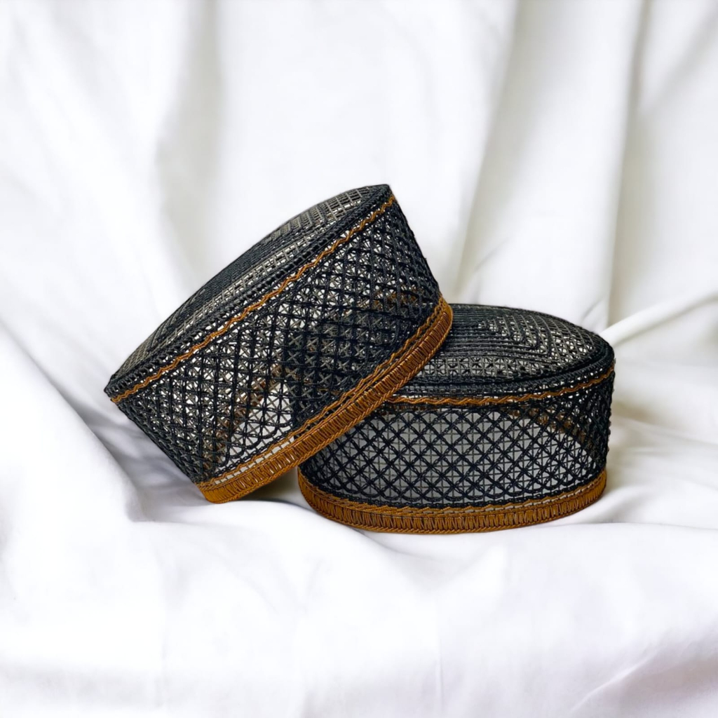 Jual PECI SONGKOK RAJUT MALAYSIA HITAM EXCLUSIVE / PECI KOPIAH SONGKOK ...